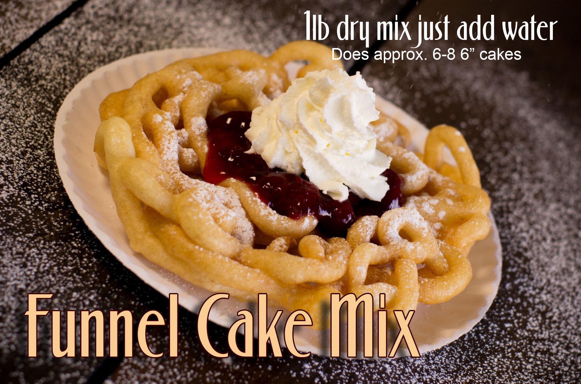 Funnel Cake Dry Mix | Auntie M's Gluten free flour
